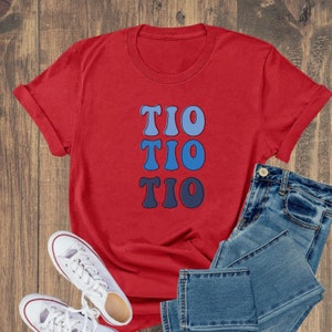Tio Shirt, New Uncle Shirt, Tio Tia Matching T-shirts, Uncle Pregnancy ...