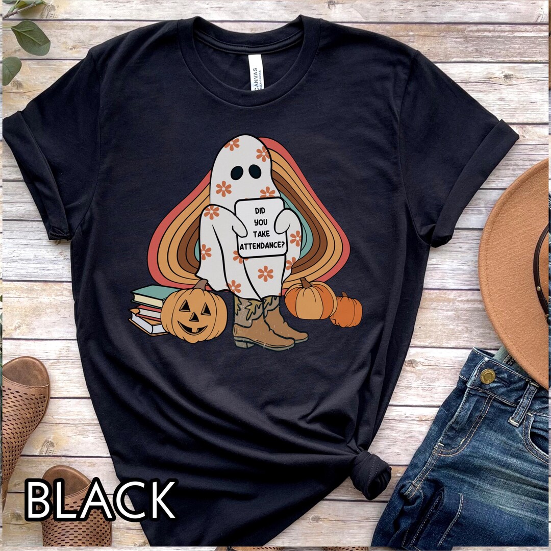 Attendance Shirt, School Secretary Halloween Shirt, Attendance ...