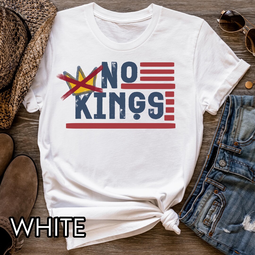 No Kings Shirt, Anti Trump Shirt, Democracy Has No Kings in America ...