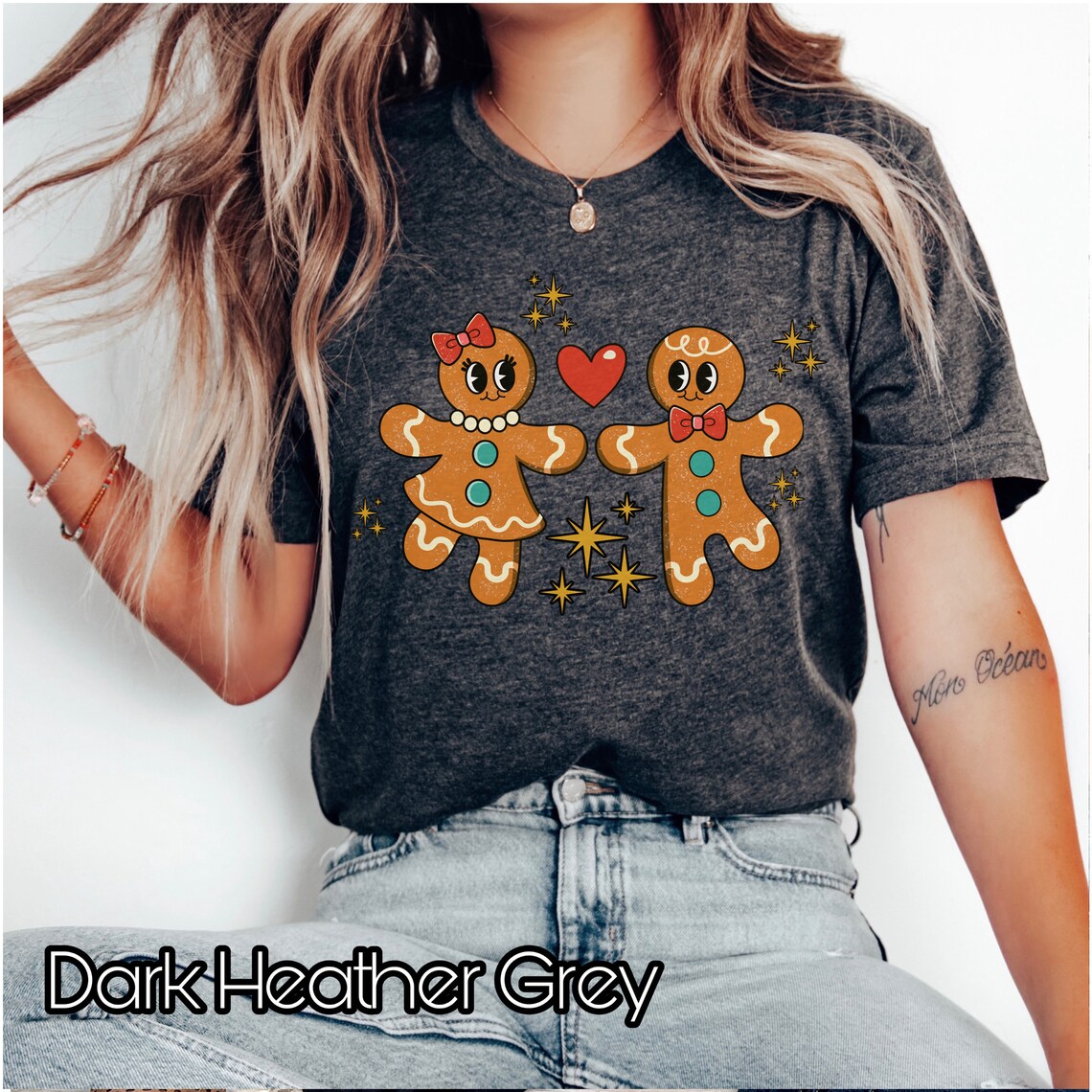 Gingerbread Cookie Shirt, Christmas Cookie Shirt, Baking Crew Shirts ...
