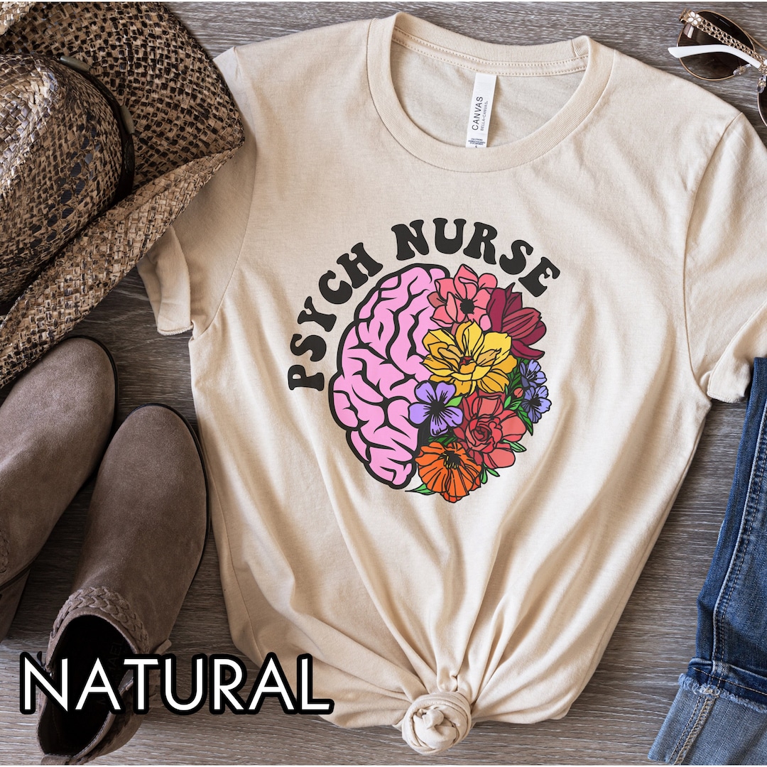 Psych Nurse Shirt, Psychiatric Nurse Shirt, Mental Health Nurse Shirt ...