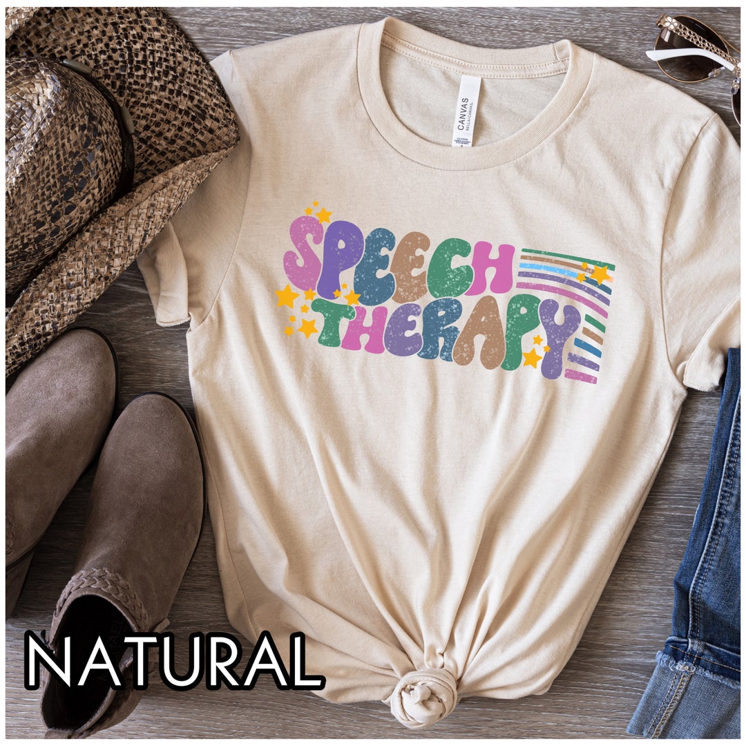 SLP Shirt, Speech Therapy Shirt, Speech Therapist Tshirt, Speech ...