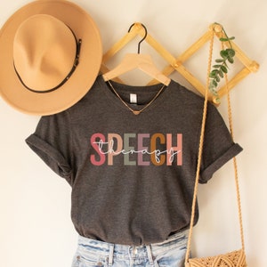 SLP Shirt, Speech Therapy Shirt, Speech Therapist Tshirt, Speech ...