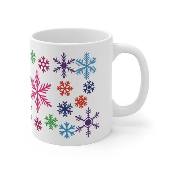 Snowflake Mug - Etsy