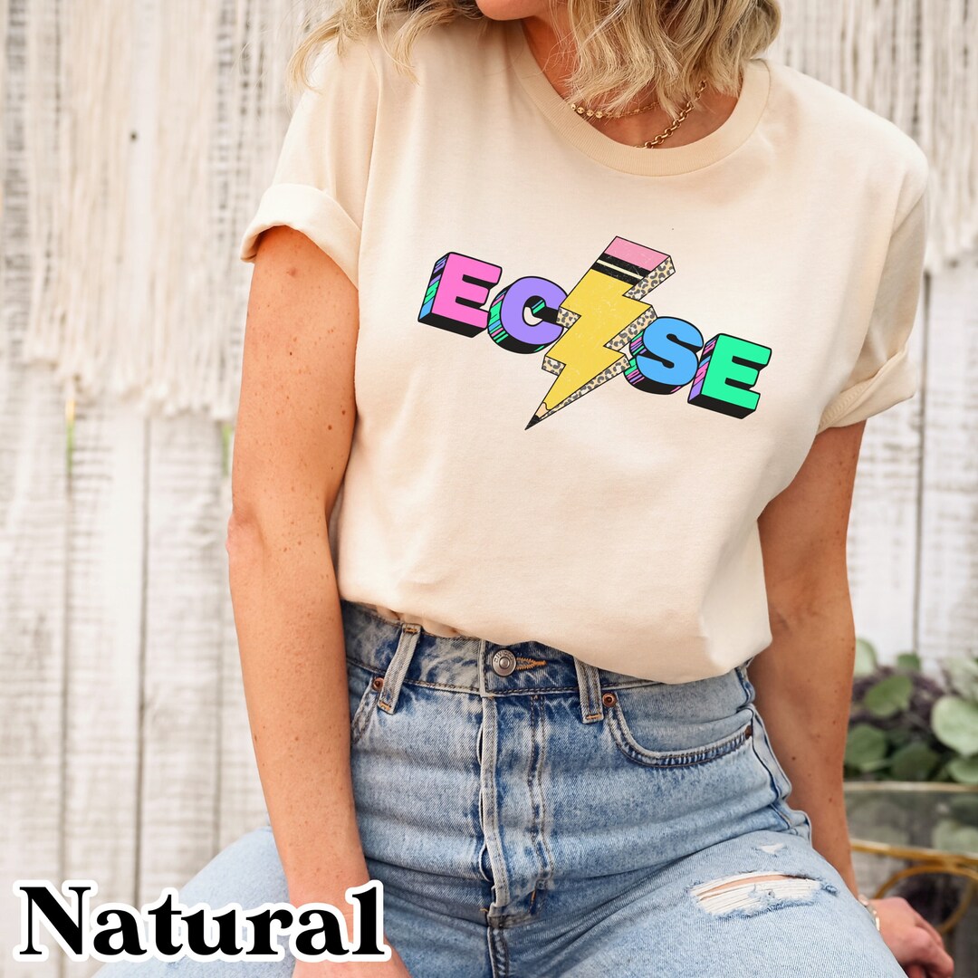 ECSE Teacher Shirt, Early Childhood Special Education Teacher Shirt ...