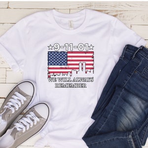 September 11 Shirt, 9/11 Shirt for Men, 21st Anniversary Tshirt ...