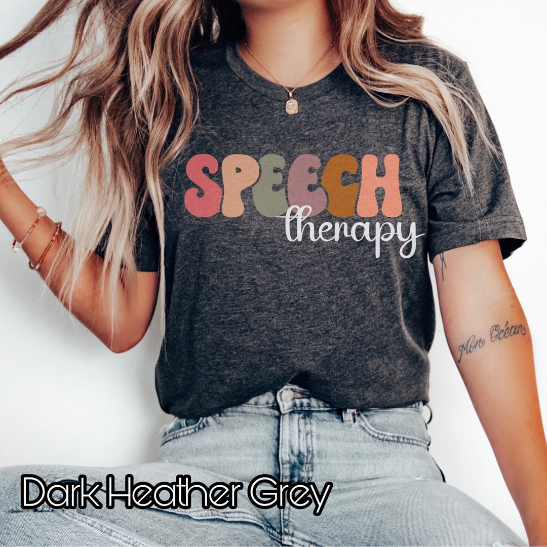 SLP Shirt, Speech Therapy Shirt, Speech Therapist Tshirt, Speech ...