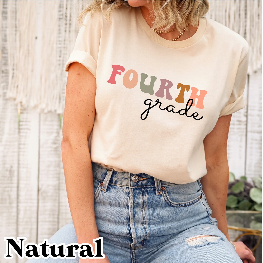 Fourth Grade Teacher Shirt, 4th Grade Teacher Shirt, 4th Grade Team ...