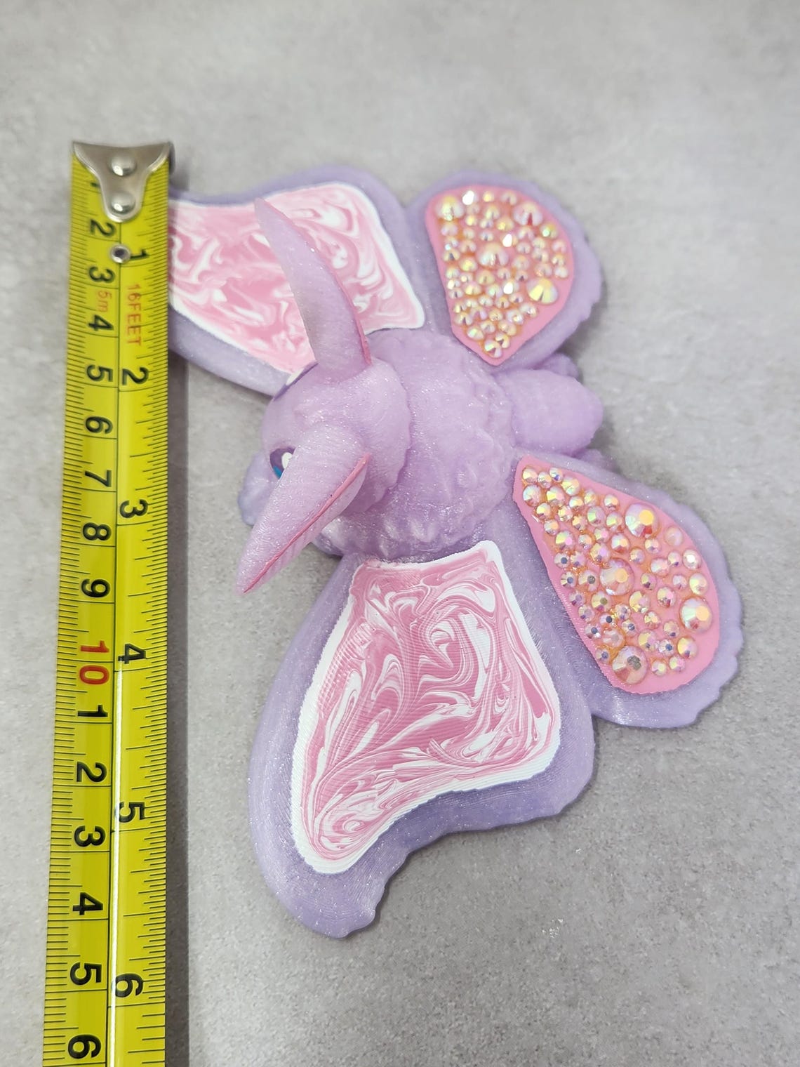 Moth Figure 3d Printed Leylina Figurines - Etsy
