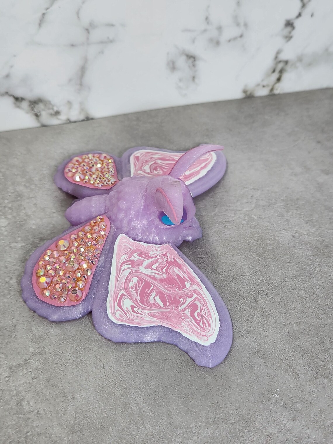 Moth Figure 3d Printed Leylina Figurines - Etsy