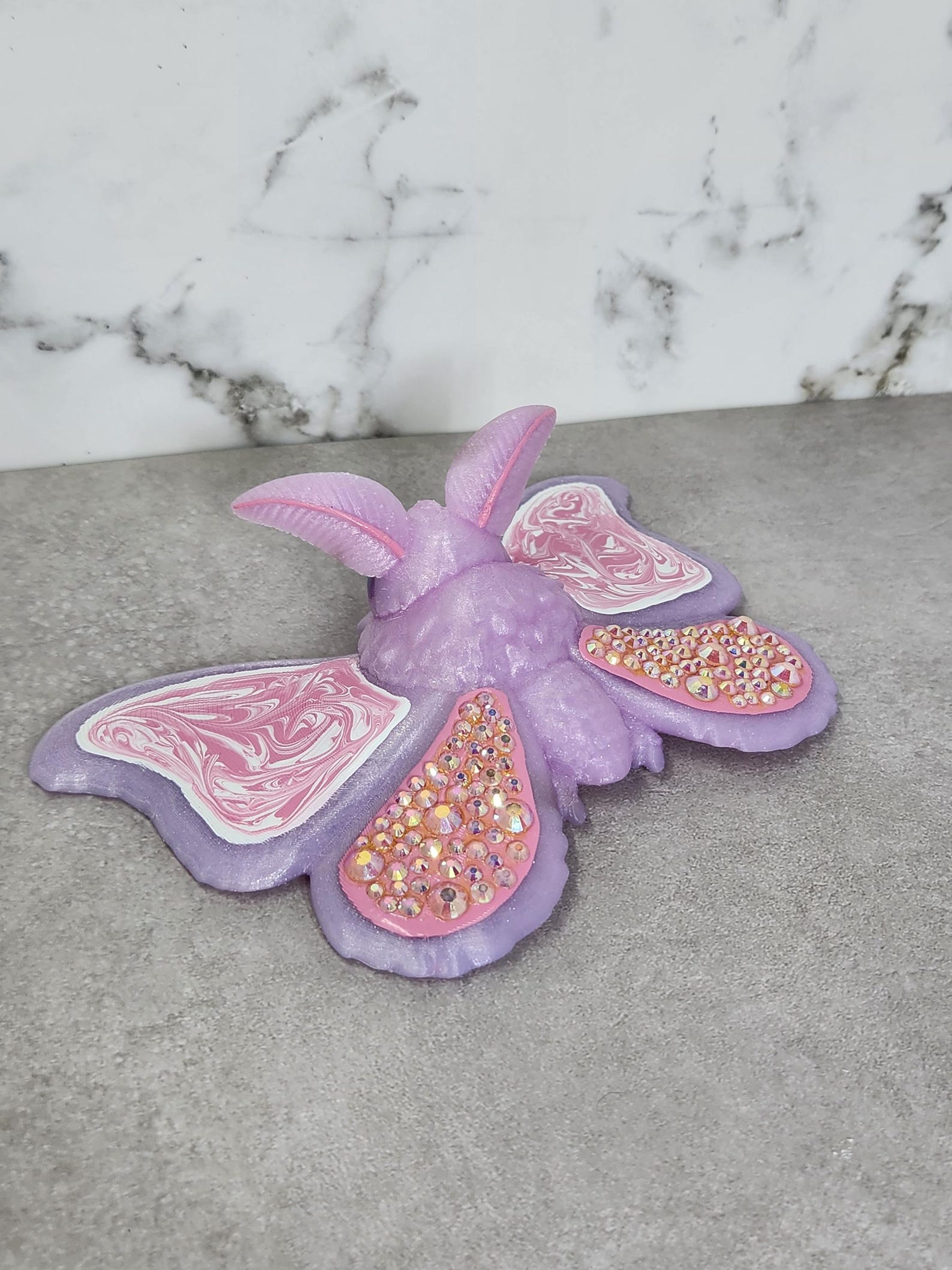Moth Figure 3d Printed Leylina Figurines - Etsy