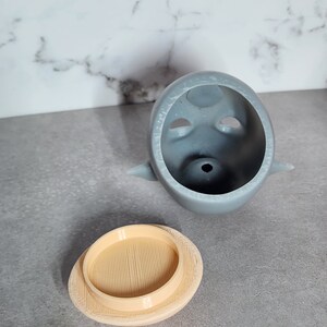 Smart Doll Moon Elf Head Gray Resin 3d Printed. - Etsy