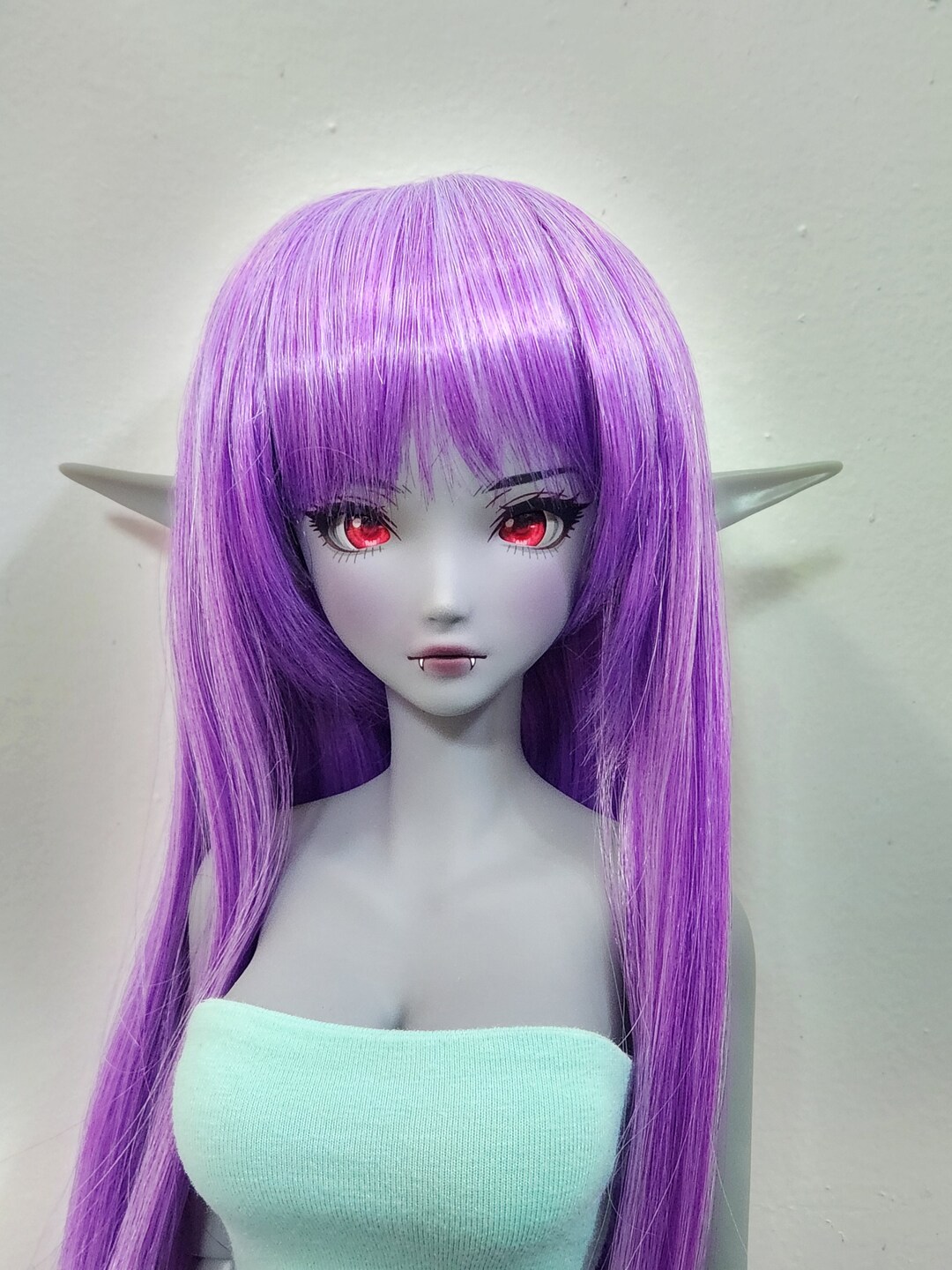 Smart Doll Long Elf Ears Gray Resin 3d Printed. - Etsy