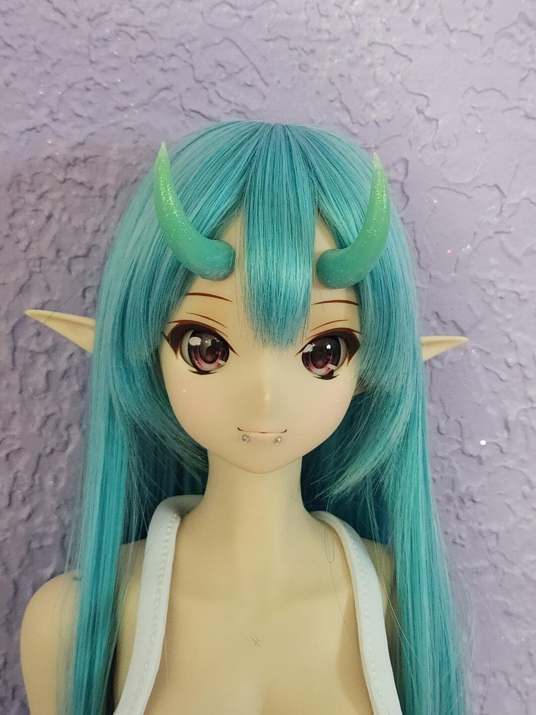Smart Doll Oni Horns Glow in the Dark 3d Printed. - Etsy