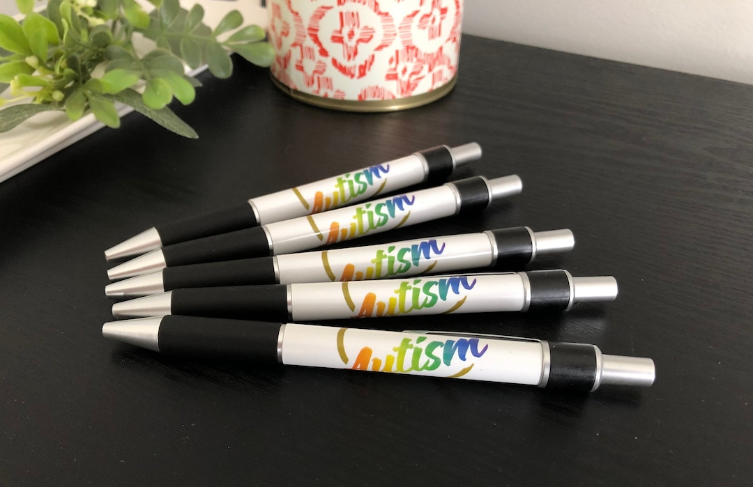 Autism Deluxe Ballpoint Pen, Comfort Grip - Etsy