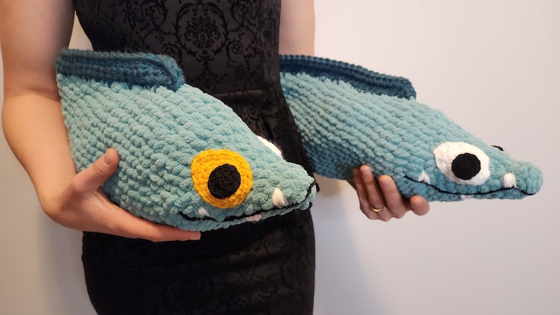 Crochet Pattern for Moray Eel Scarf - Etsy UK