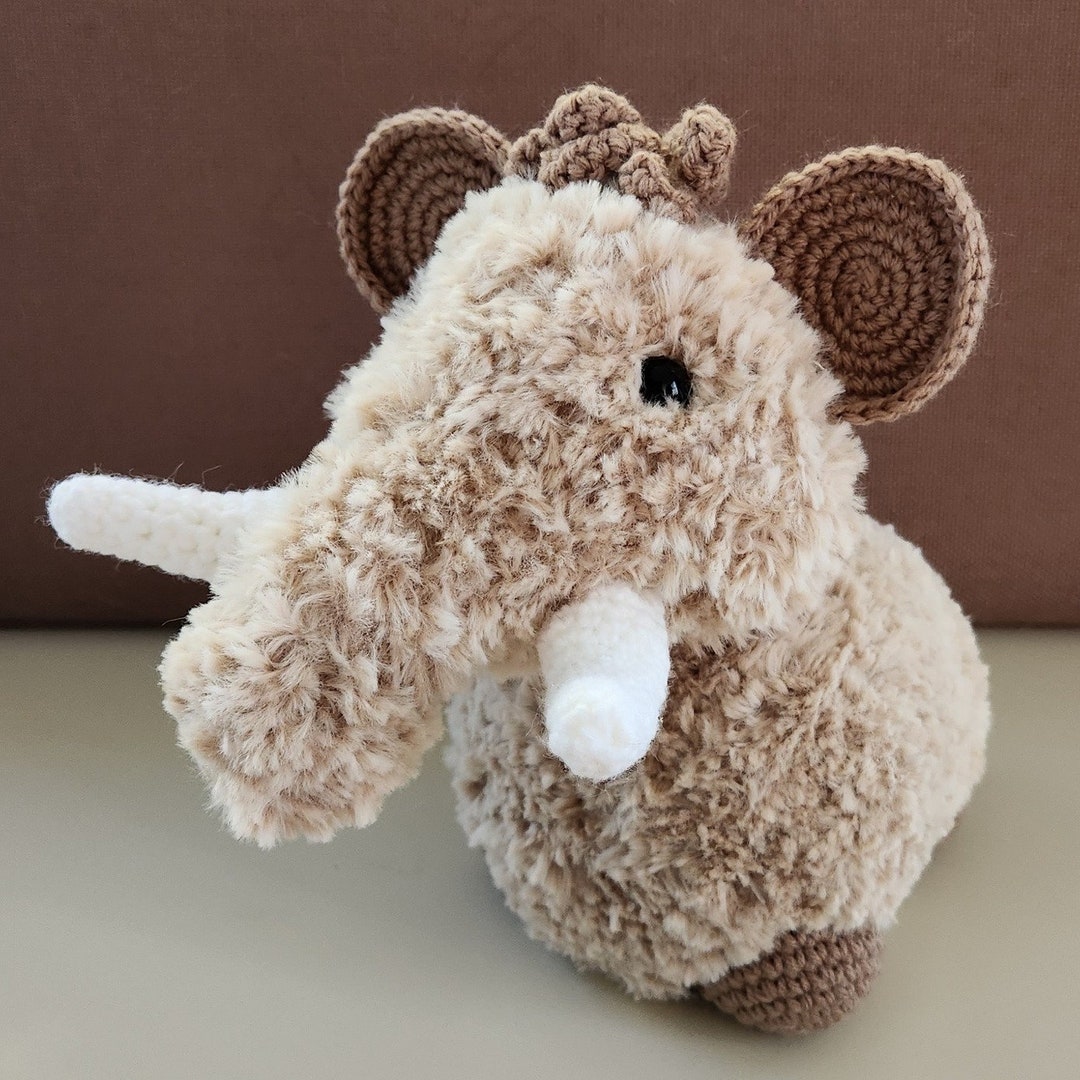 Crochet Pattern Woolly Mammoth Plush - Etsy