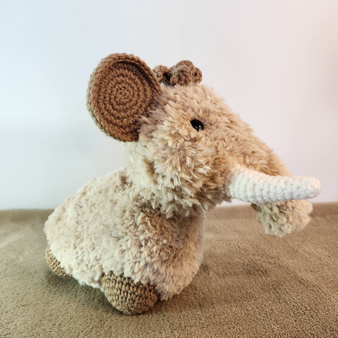 Crochet Pattern Woolly Mammoth Plush - Etsy