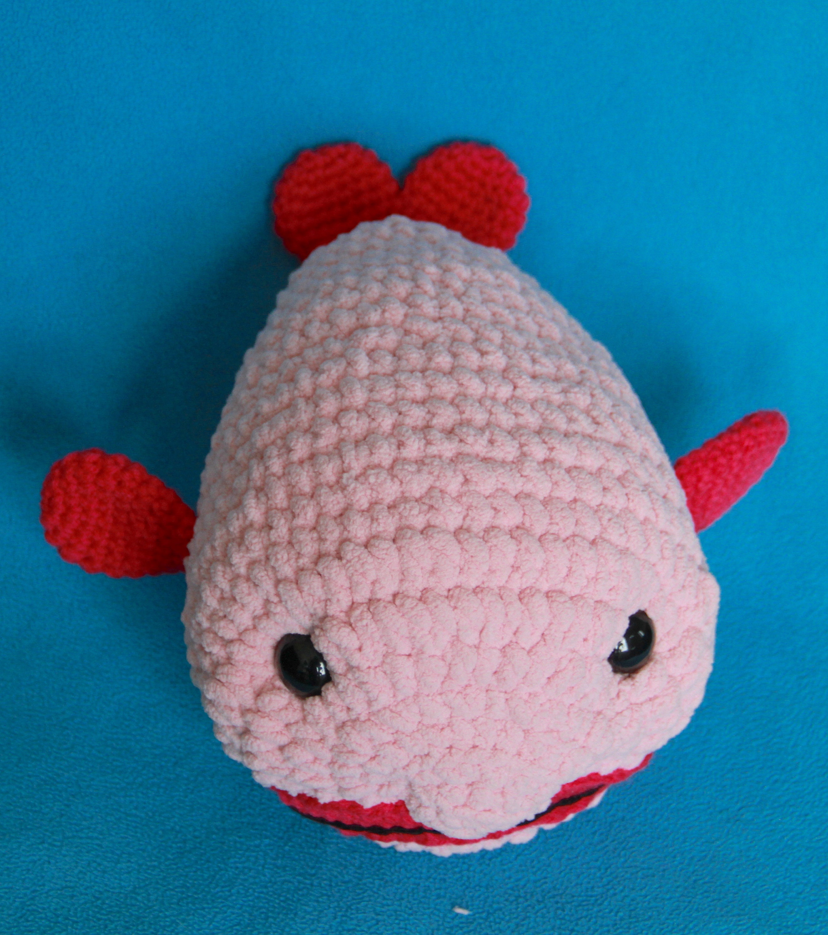 Crochet Pattern - Blobfish Plush - Etsy