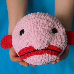 Crochet Pattern - Blobfish Plush - Etsy