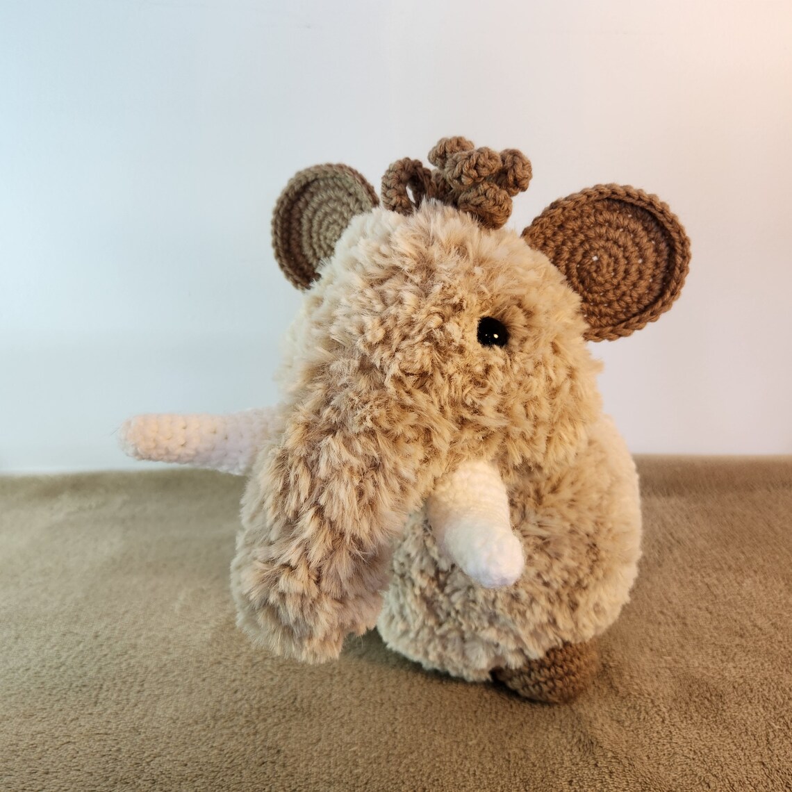 Crochet Pattern Woolly Mammoth Plush - Etsy