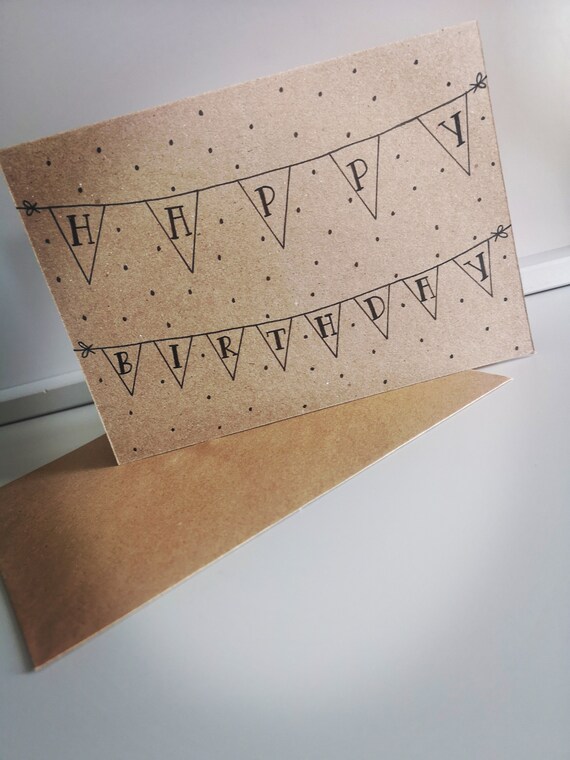 Happy Birthday Card | Etsy