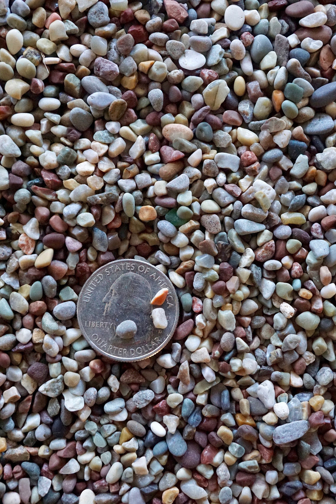 Tiny Beach Pebbles * Mediterranean Stones * Fairy Garden Decor * Resin ...