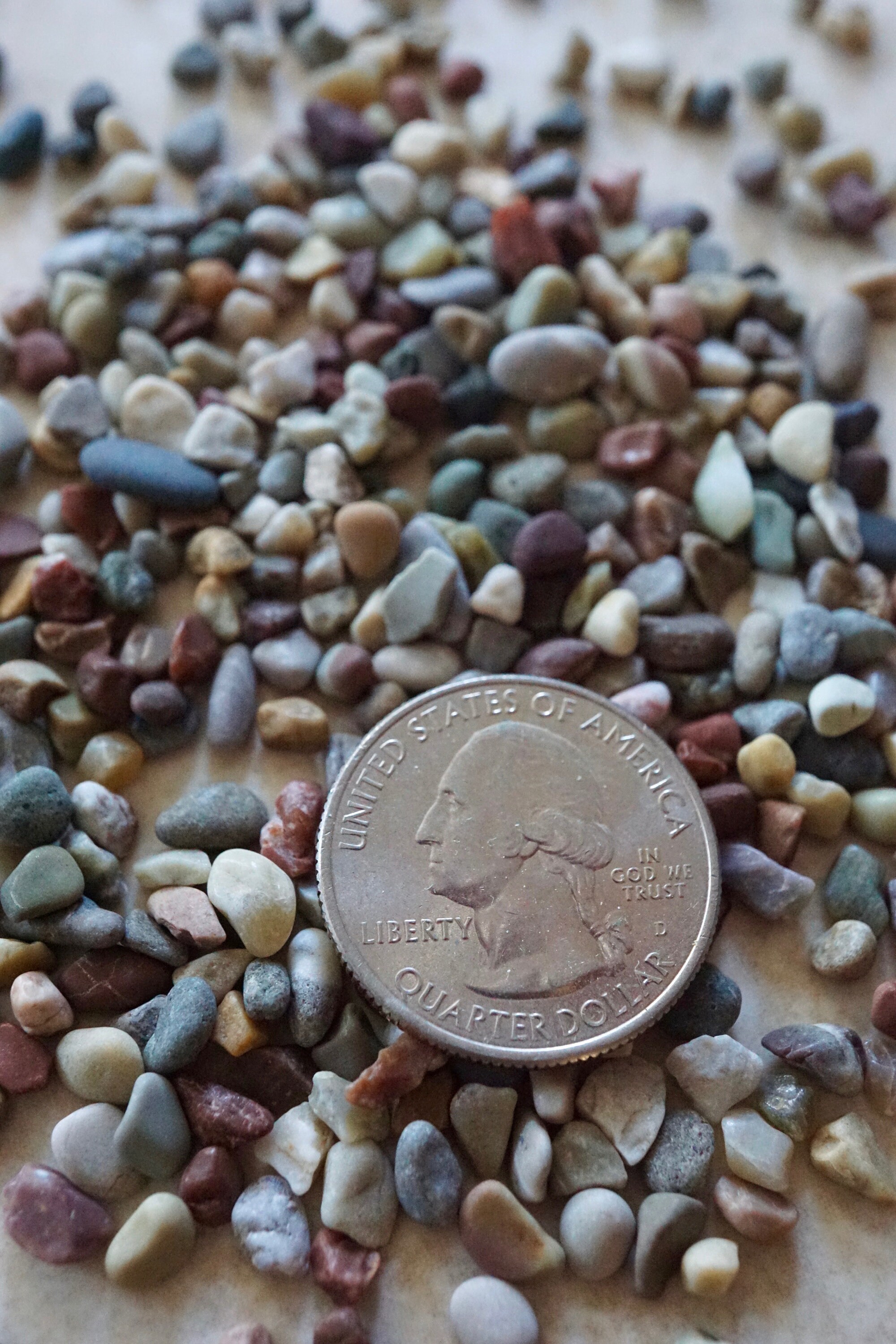 Tiny Beach Pebbles * Mediterranean Stones * Fairy Garden Decor * Resin ...