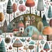 47 Images Whimsical Forest Images Digital Art Printable Instant Digital ...