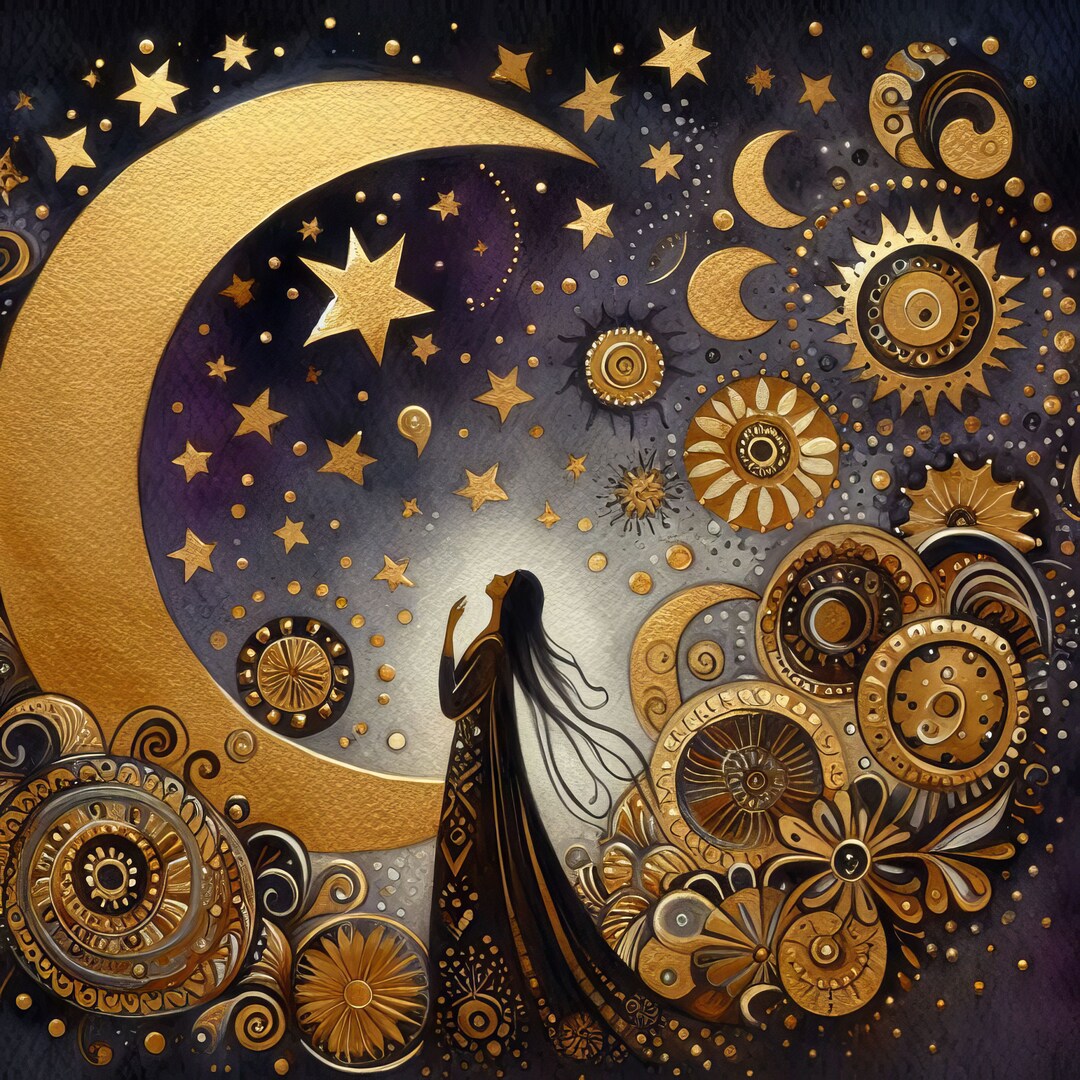 55 Images Celestial Dreams: Digital Art, Printable Instant Digital ...
