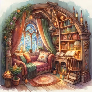 54 Images Magical Room Images Digital Art Printable Instant Digital ...