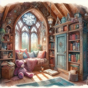 54 Images Magical Room Images Digital Art Printable Instant Digital ...