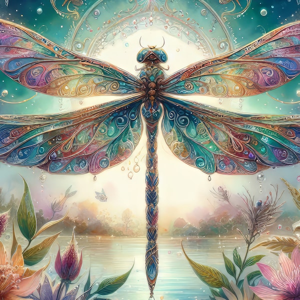 Vintage Dragonfly - Etsy