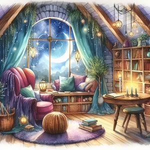 54 Images Magical Room Images Digital Art Printable Instant Digital ...