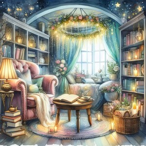 54 Images Magical Room Images Digital Art Printable Instant Digital ...