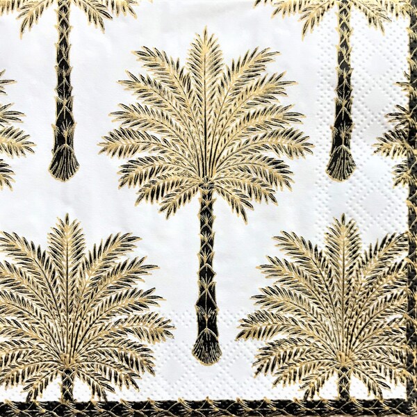 Palm Tree Napkin - Etsy