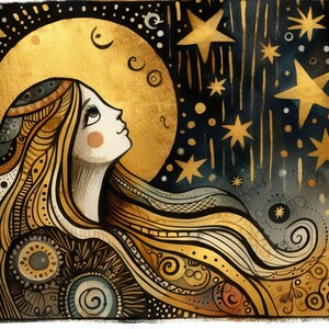 55 Images Celestial Dreams: Digital Art, Printable Instant Digital ...
