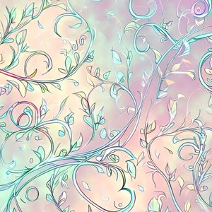 Digital Kit 35 Magical Vines Digital Art Printable Kit Instant Digital ...