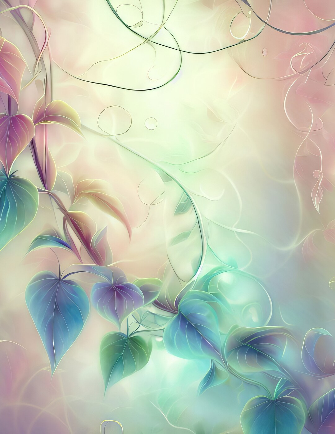 Digital Kit 35 Magical Vines Digital Art Printable Kit Instant Digital ...