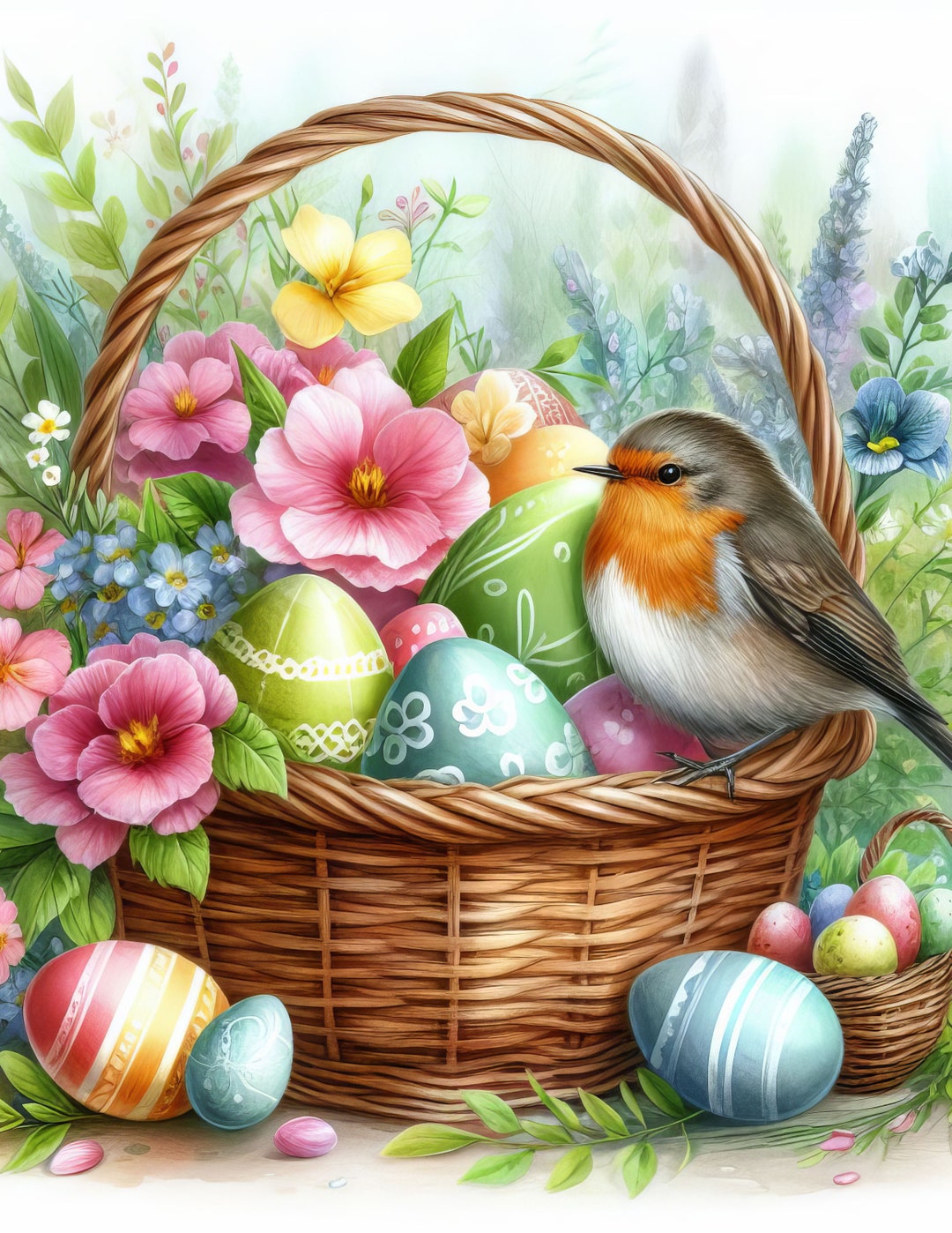 70 Images Easter Images Digital Art Printable Kit Instant Digital ...