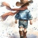 40 Images Cute Little Cowboy Images Digital Art Printable Instant ...