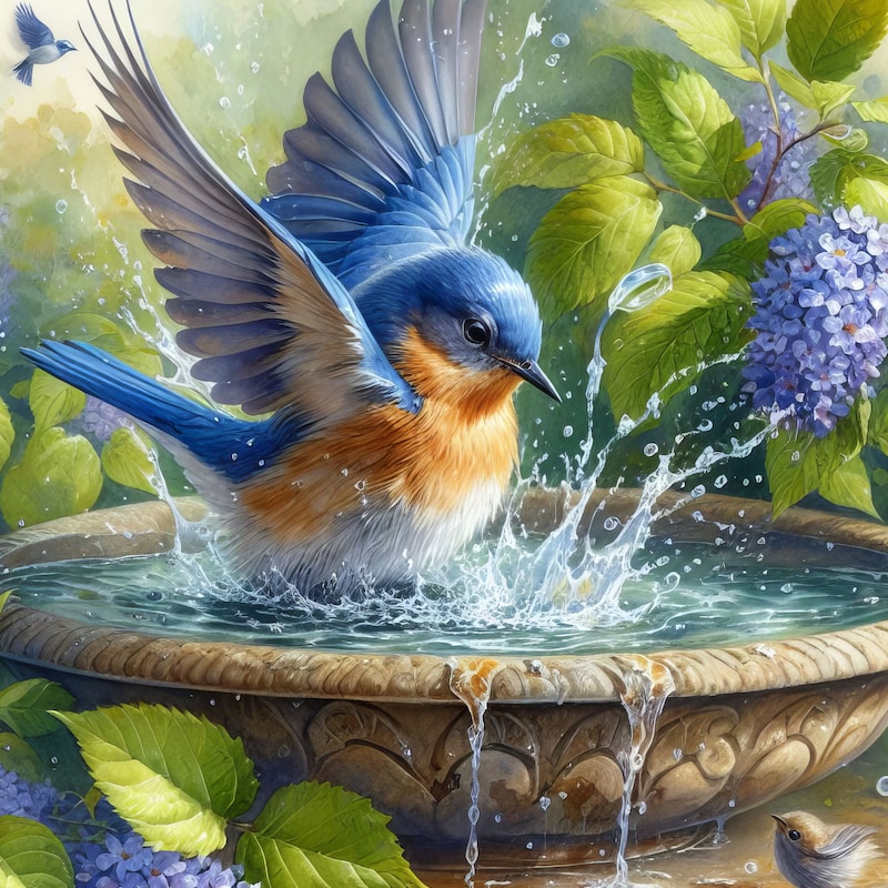 Bluebird - Etsy