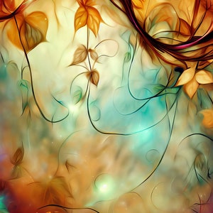 Digital Kit 35 Magical Vines Digital Art Printable Kit Instant Digital ...
