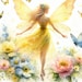 55 Images Yellow Fairy Images Digital Art Printable Instant Digital ...