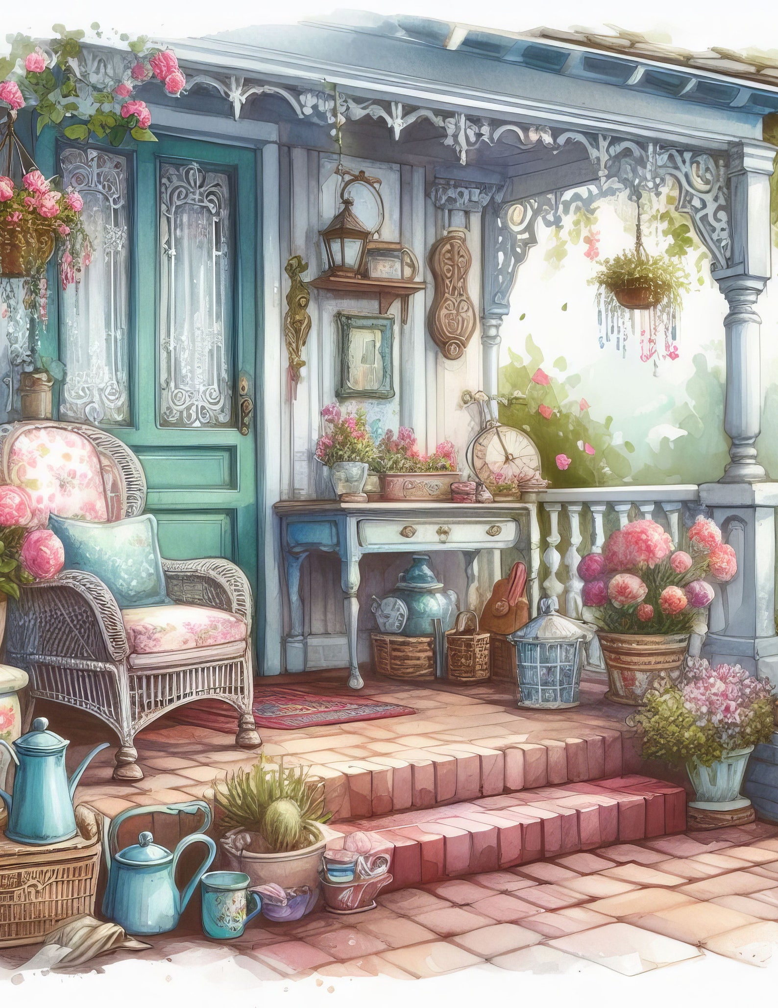 47 Images Southern Porch Images Digital Art Printable Instant Digital ...