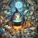 50 Images Wizard's Workshop Images Digital Art Printable Kit Instant ...