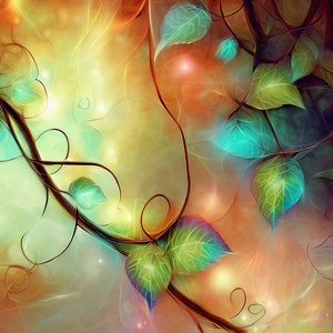 Digital Kit 35 Magical Vines Digital Art Printable Kit Instant Digital ...