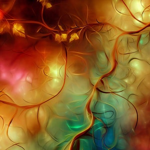 Digital Kit 35 Magical Vines Digital Art Printable Kit Instant Digital ...