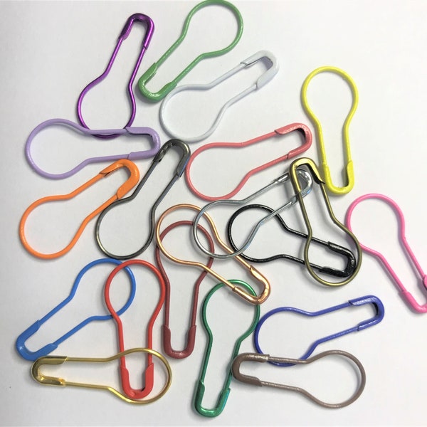 Colored Safety Pins - Etsy