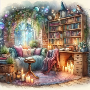 54 Images Magical Room Images Digital Art Printable Instant Digital ...